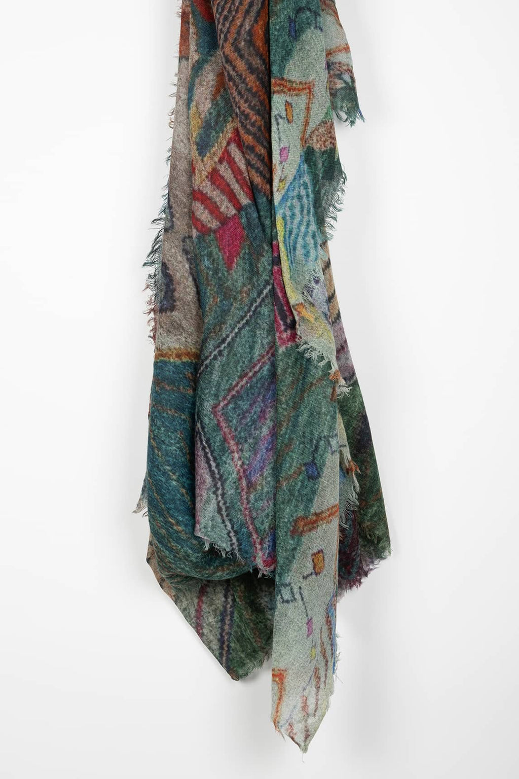 Fular Redutti con acabado deshilachado | Rivera accesorios